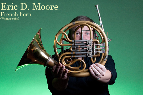 Eric D. Moore, french horn performer and instructor